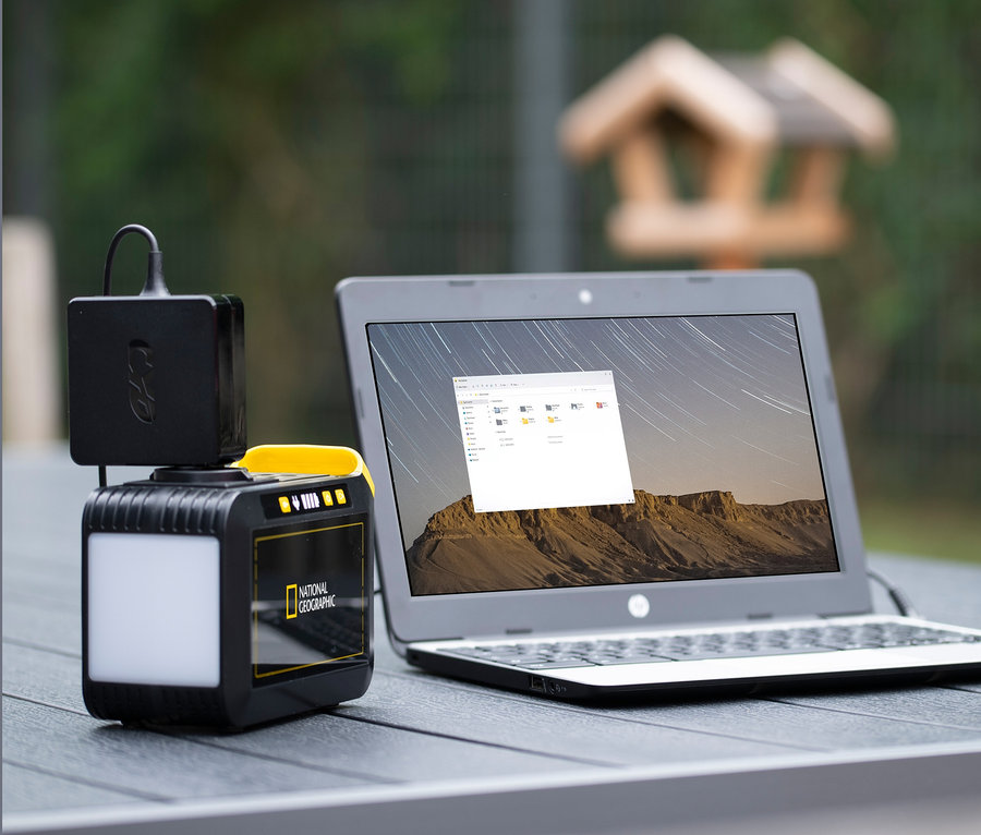 NATIONAL GEOGRAPHIC Mobile Power Station, USB, AC und DC bei Tchibo ...
